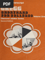 Gregg Shorthand Manual Simplified 2nd Ed Student's Transcript (1955 ...