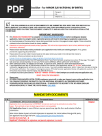 Vfs Passport Checklist | PDF | Notary Public | Passport