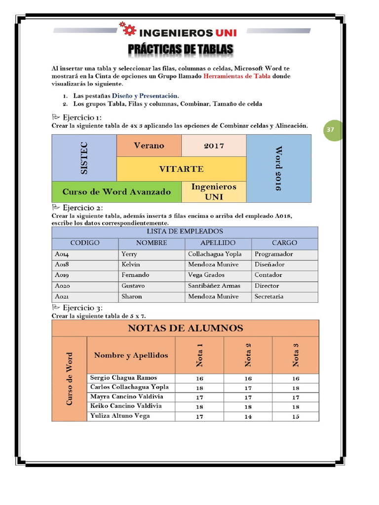 TABLAS | PDF