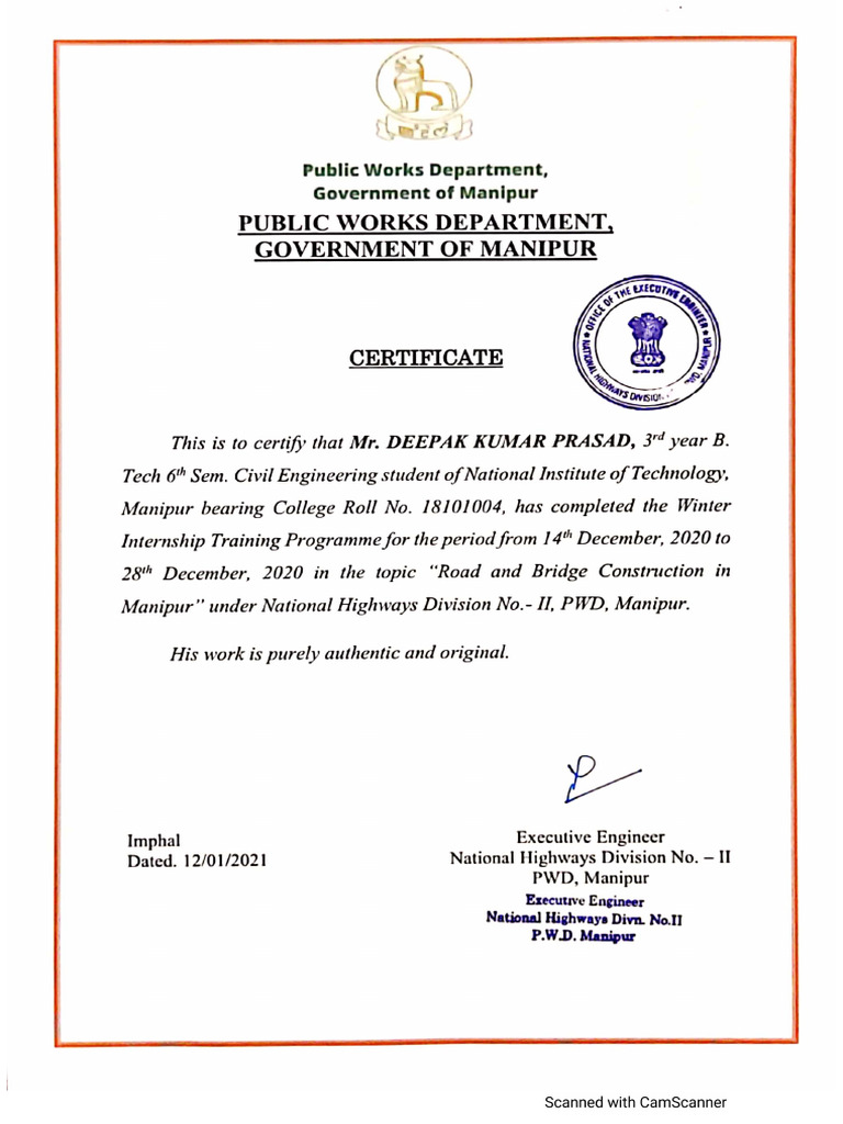 PWD Highway Division | PDF