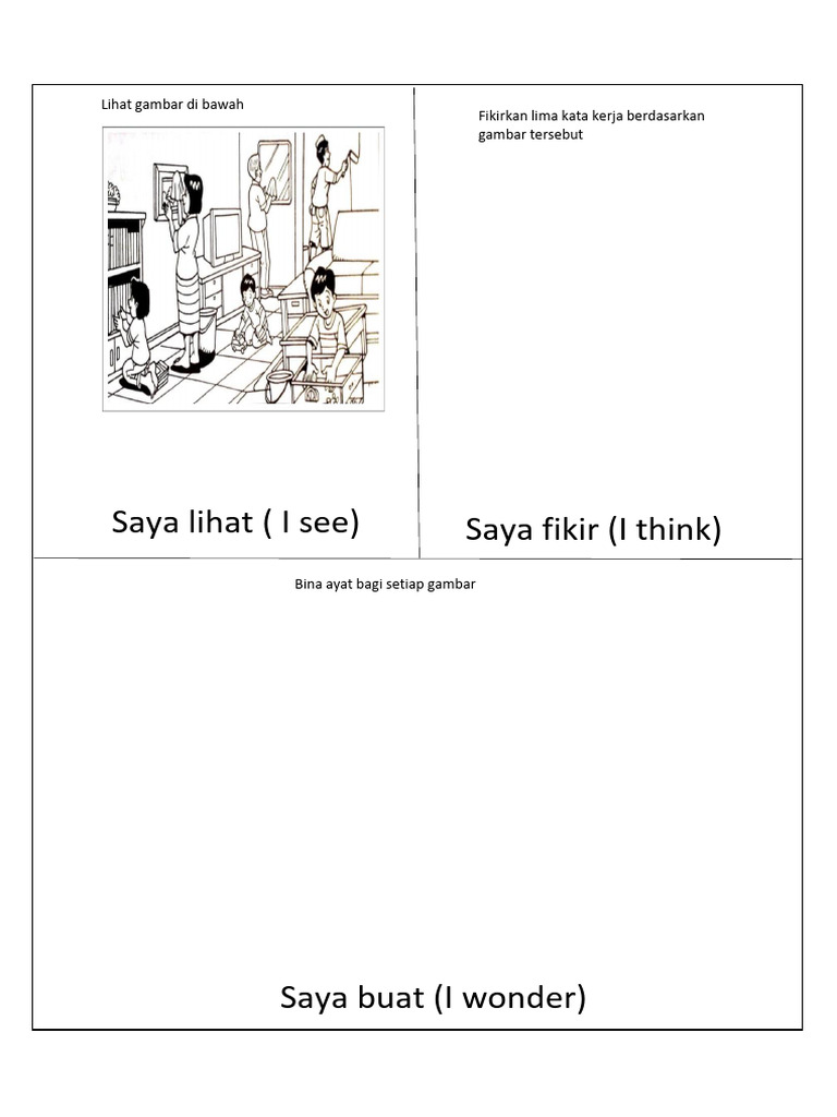 I See I Think I Wonder | PDF