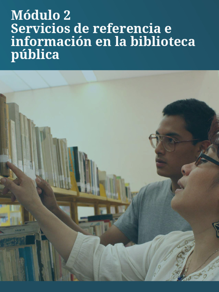 Manual TIC M2 1 | PDF | Bibliotecas | Información