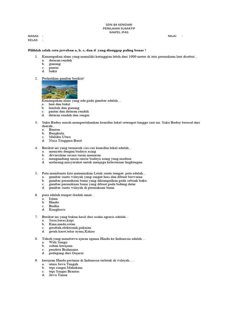 SDN 84 Kendari | PDF