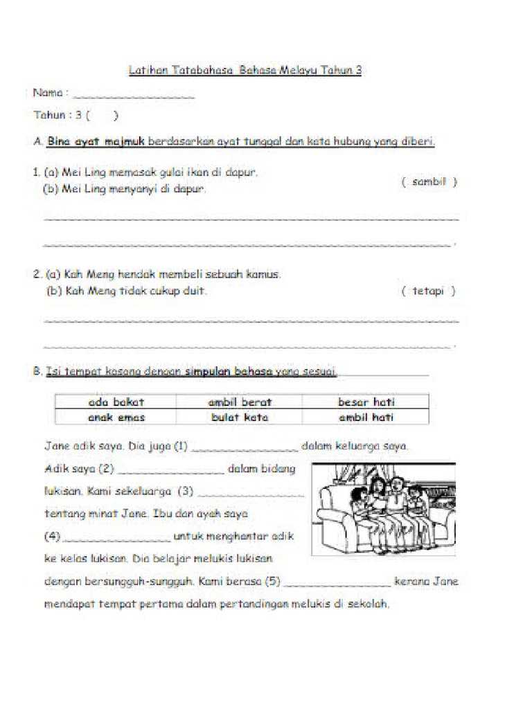 Latihan Akhir Tahun - T3 | PDF