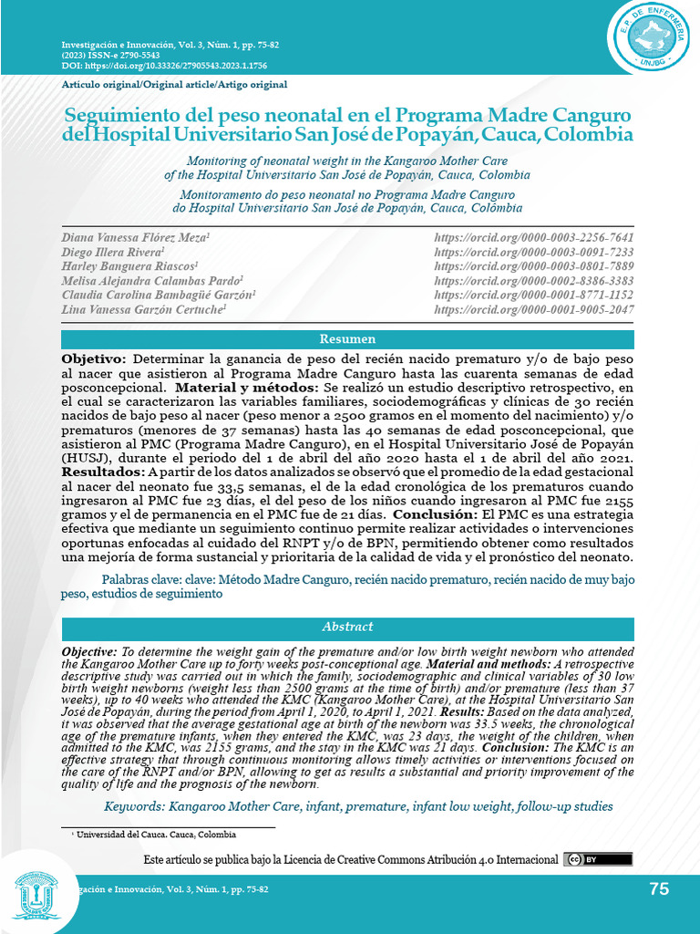Seguimiento PMC | PDF