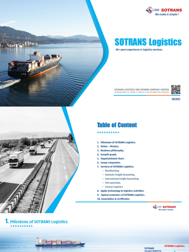 SOTRANS Logistics - Profile 2023 ENG | PDF