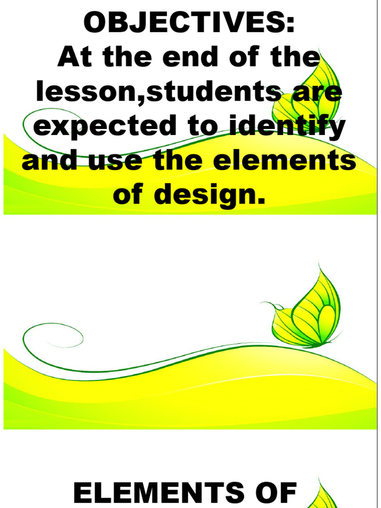 Elements of Design | PDF