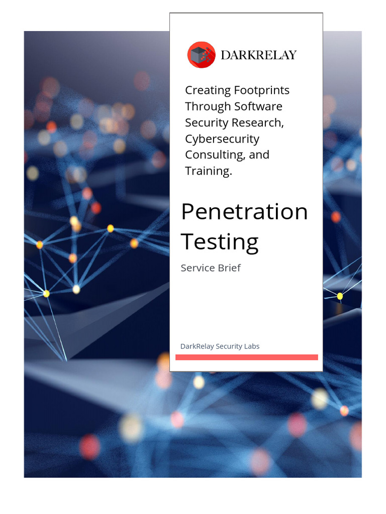 Penetration Testing Service Data Sheet | PDF | Penetration Test | Security