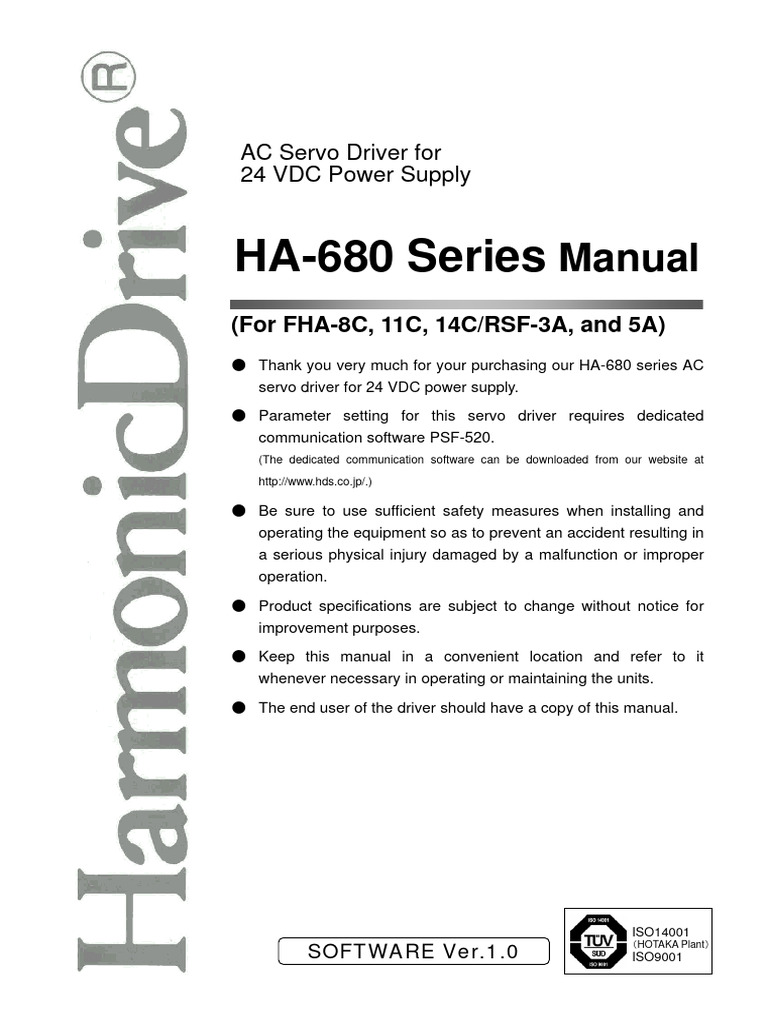 Ha-680 Manual | PDF | Power Supply | Input/Output