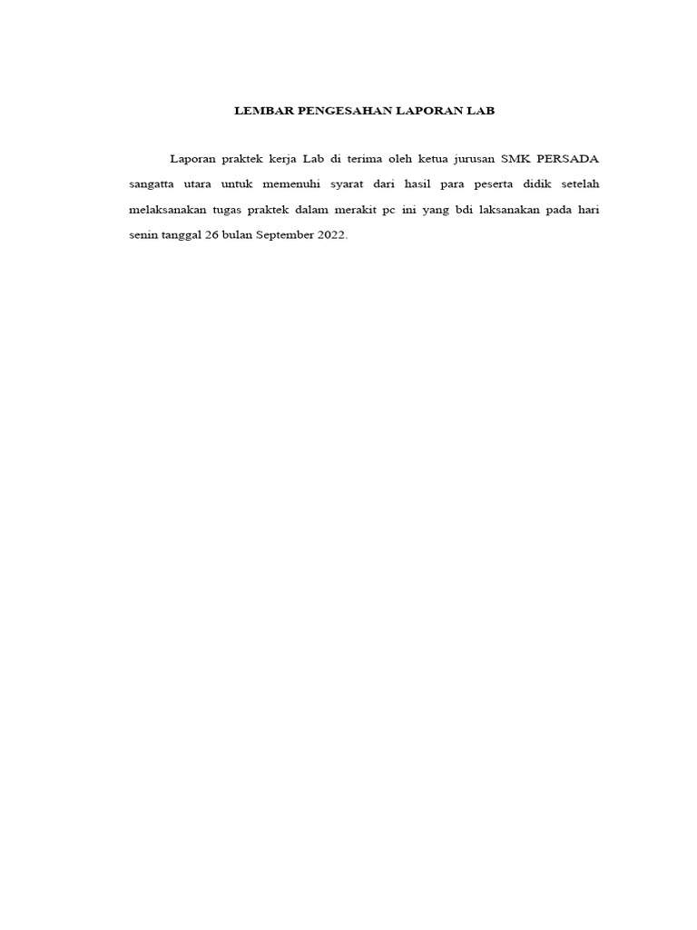 LEMBAR PENGESAHAN LAPORAN LAB (AutoRecovered) | PDF