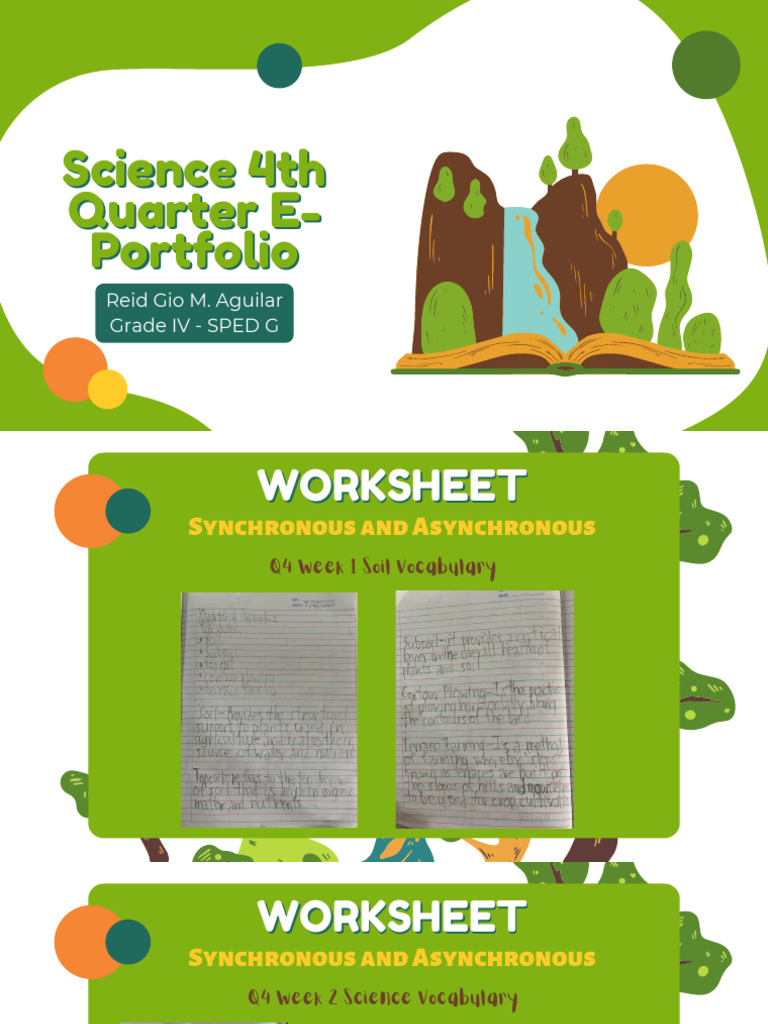 Science 4th Quarter E Portfolio 1 | PDF