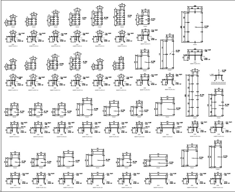DETAIL OF INSERT PLATE - Rev0 | PDF