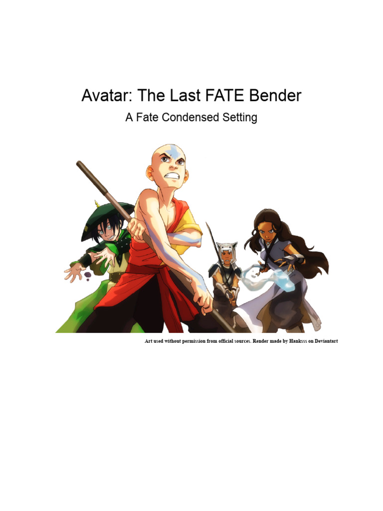 Avatar - The Last FATE Bender - Condensed - Revised - Alternative | PDF