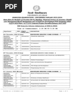 DU Datesheet - May-June 2025 | PDF | Bachelor Of Arts | Qualifications