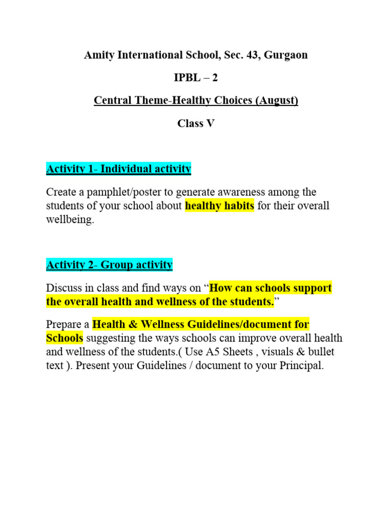 IPBL 2 English | PDF