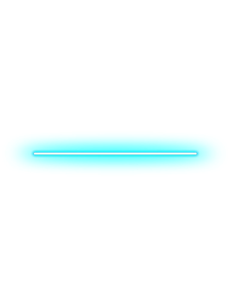Glowing Light Blue Line Neon PNG | PDF