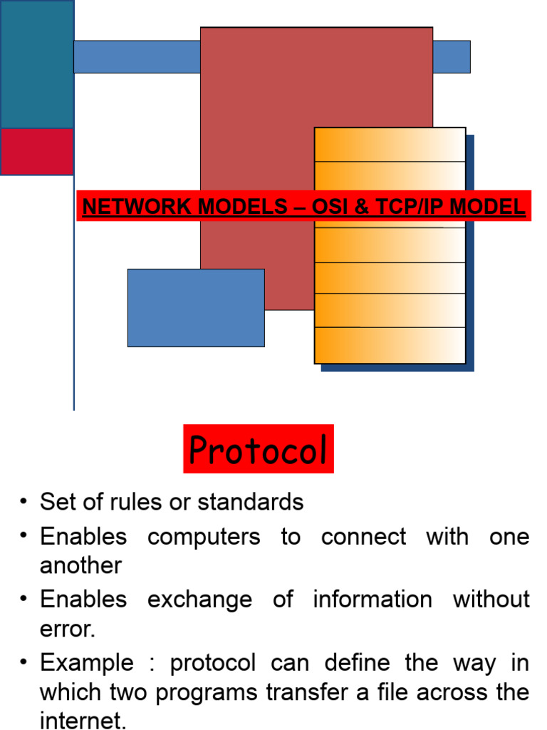 3-5 OSI Model and TCPIP Model | PDF