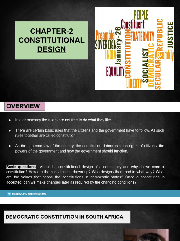 Constitutional Design | PDF | Apartheid | Black People