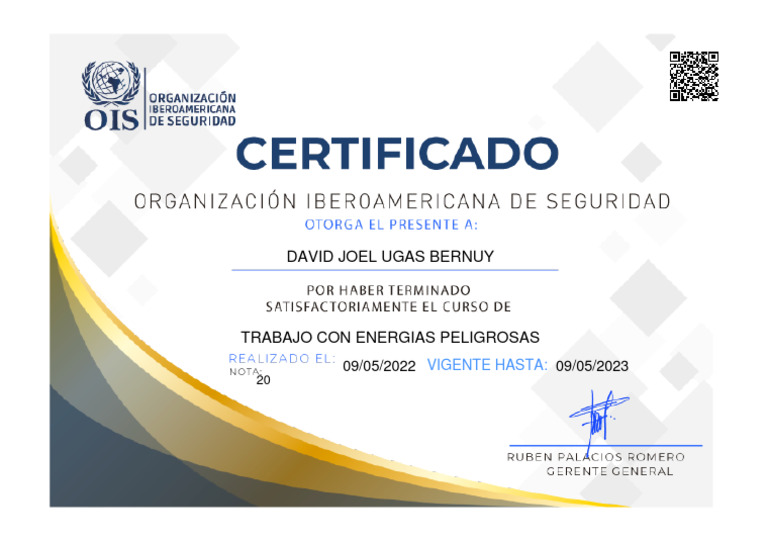 Certificado (3) | PDF