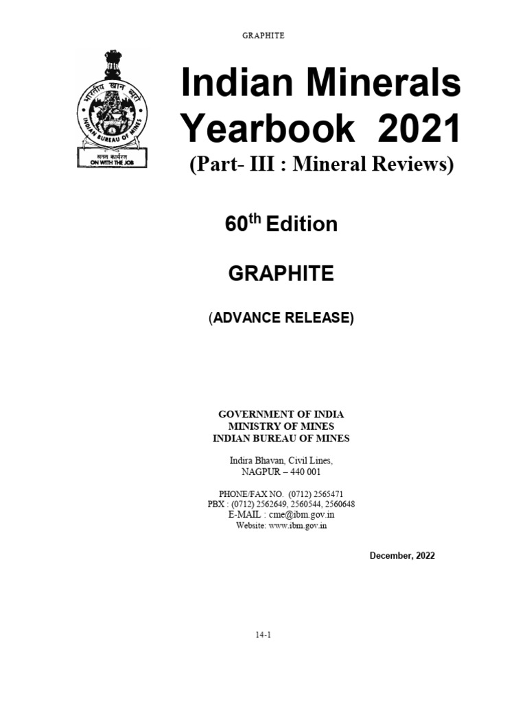 IBM - Graphite Data | PDF | Graphite | Lithium Ion Battery
