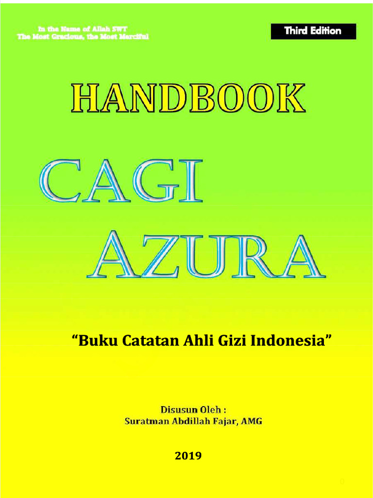 PDF Buku Saku Handbook Cagi Azura Ed 3 2019 Compress | PDF