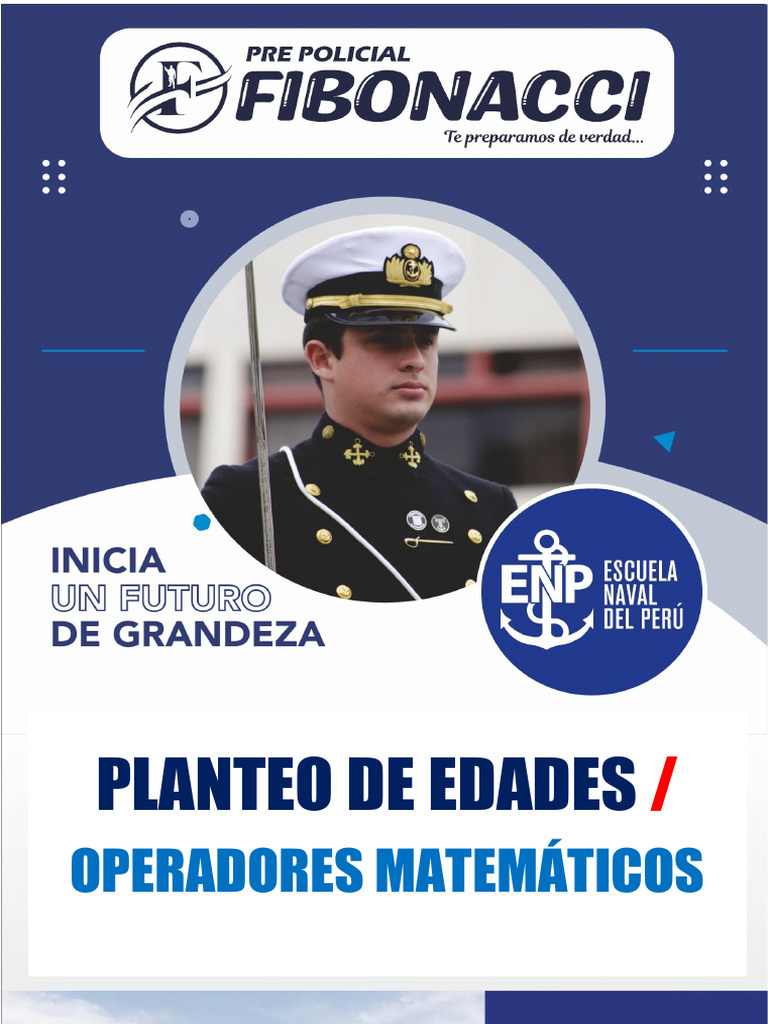 01 - Planteo de Edades - Operadores Matemáticos | PDF | Ecuaciones ...