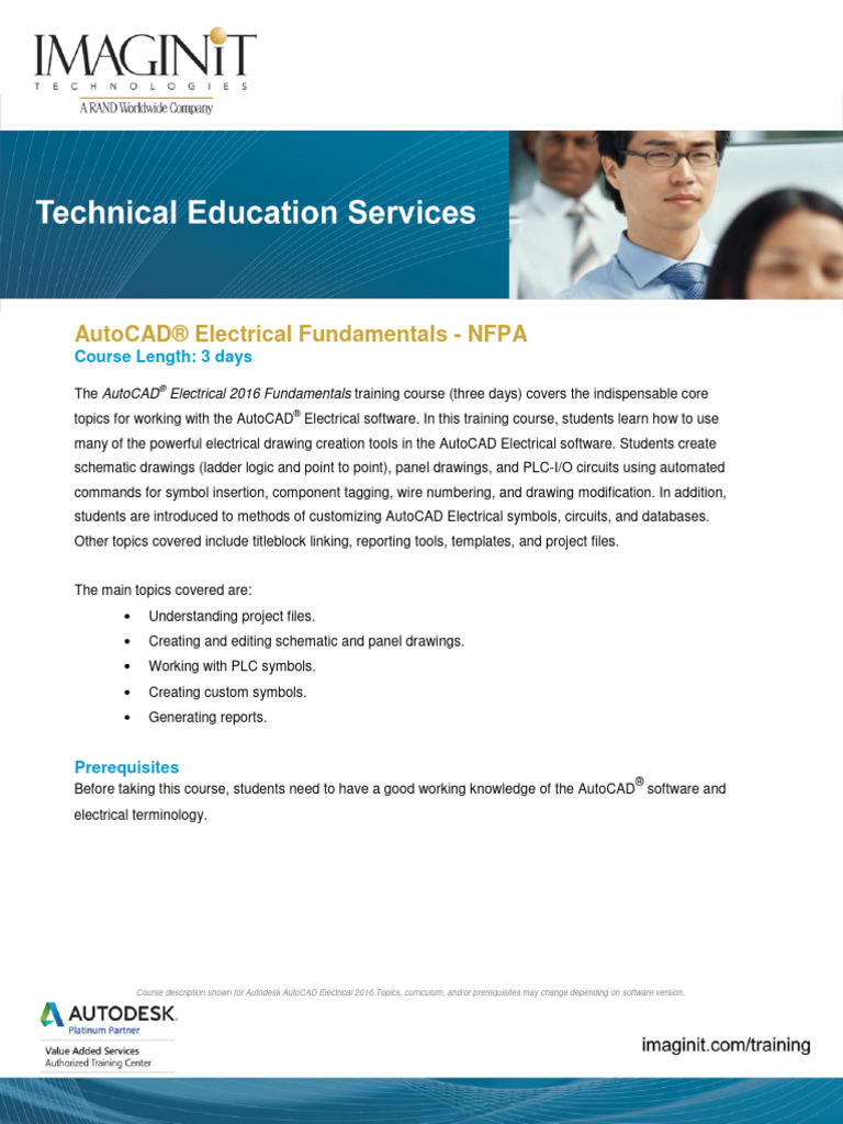 AutoCAD® Electrical Fundamentals - NFPA | PDF