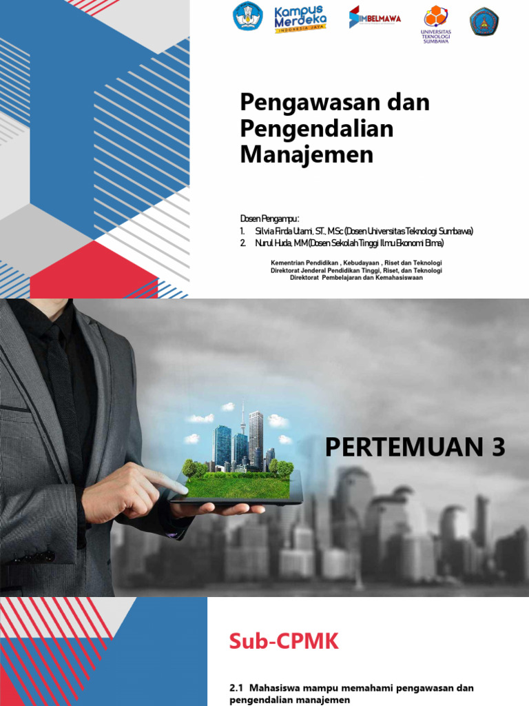 Pertemuan 3 Pengawasan Dan Pengendalian Ompi MSDM | PDF