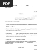 An Application Under Order 7 Rule 11 | PDF | Leasehold Estate | Lawsuit