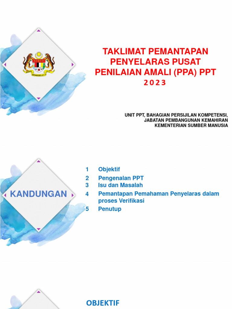 Taklimat Penyelaras Ppa PPT 2023 | PDF