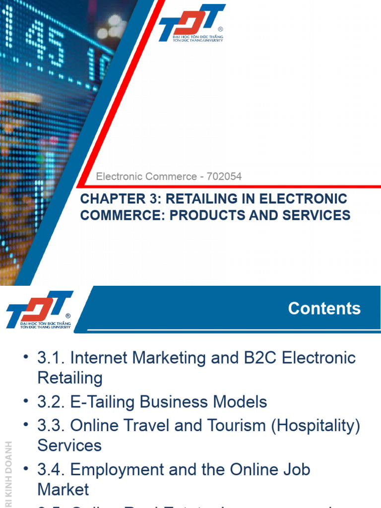 Chapter03 Retailing in Electronic Commerce Products and Services | PDF ...