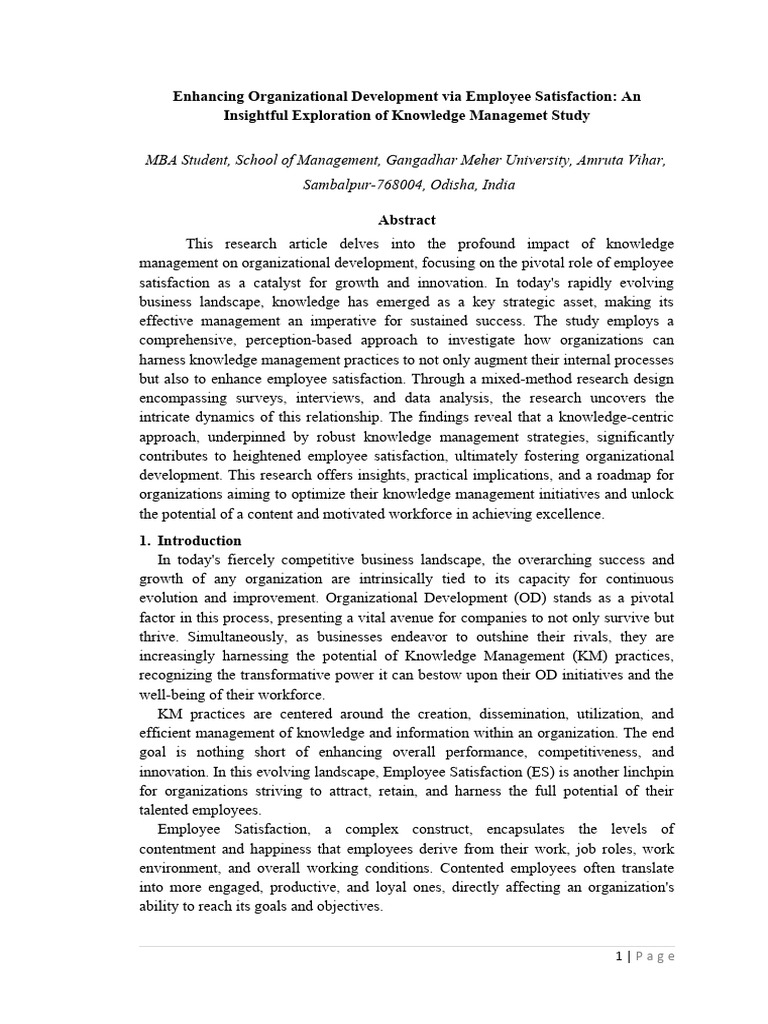 Article Format | PDF | P Value | Statistical Significance