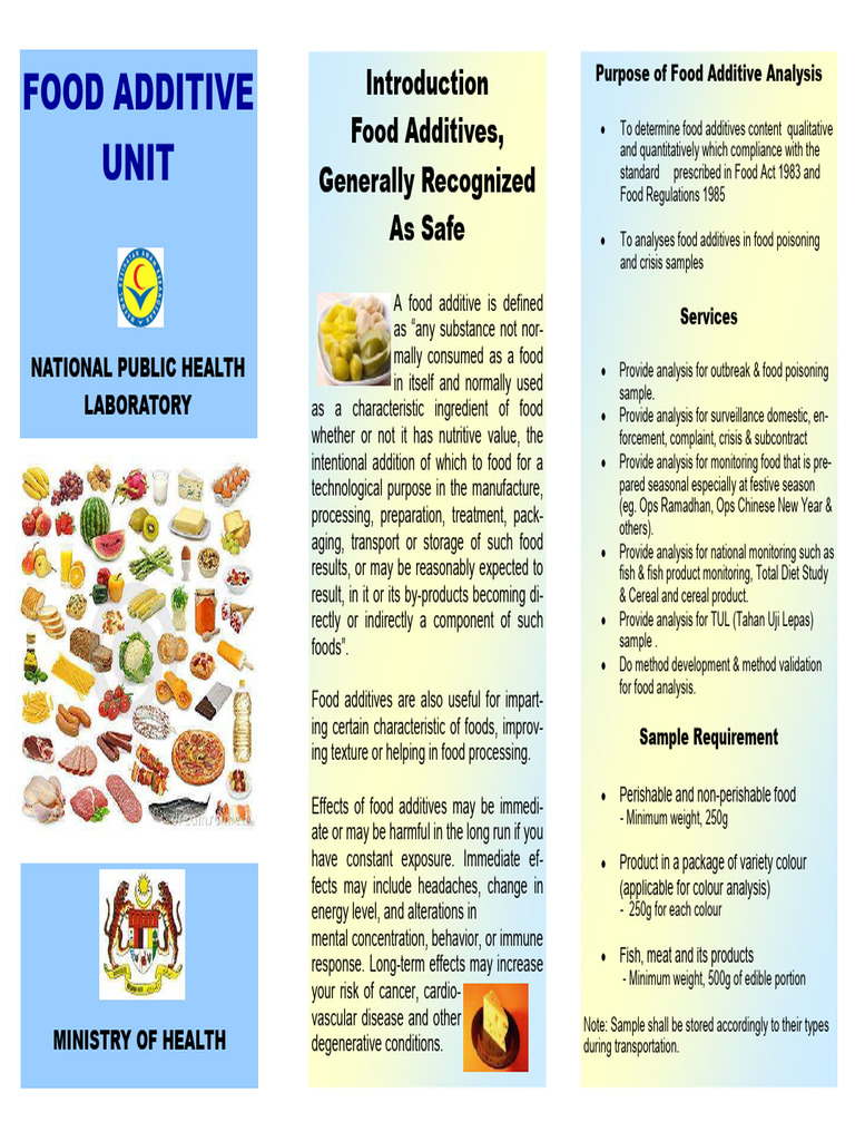 Food Additive (KKM) | PDF | Foods | Food And Drink