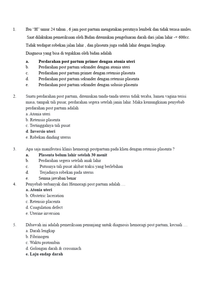 Soal PPGD | PDF