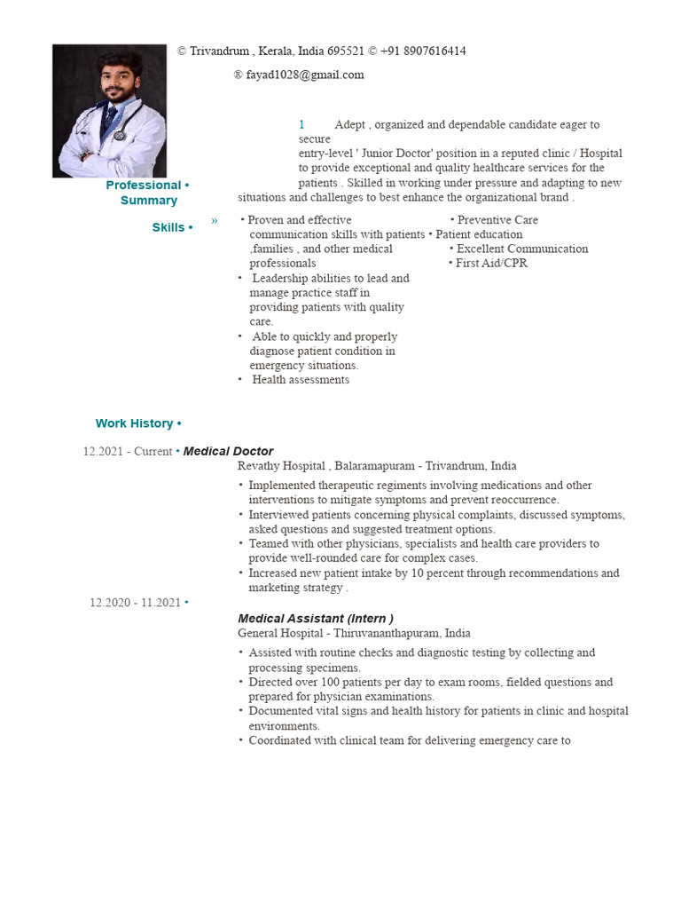 DR - Fayad Resu | Download Free PDF | Patient | Health Care