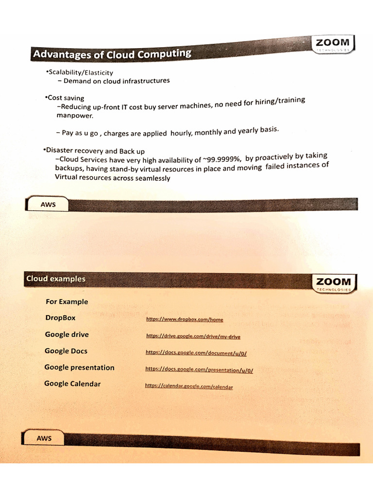 Cloud Computing Advantages | PDF