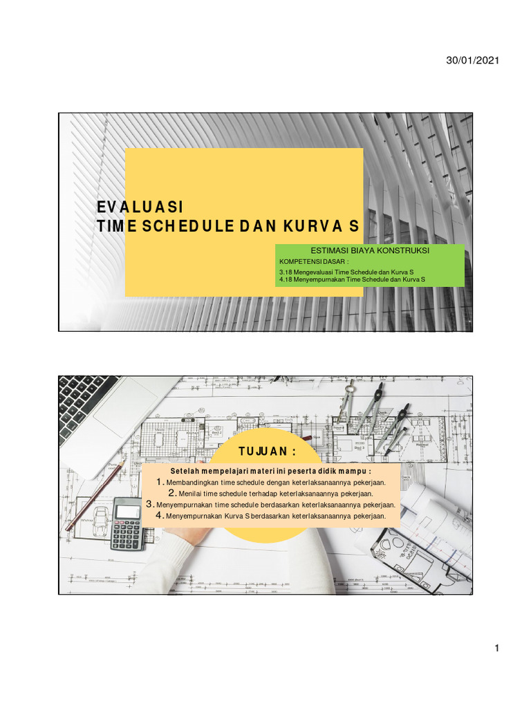 Evaluasi Time Schedule-1 | PDF