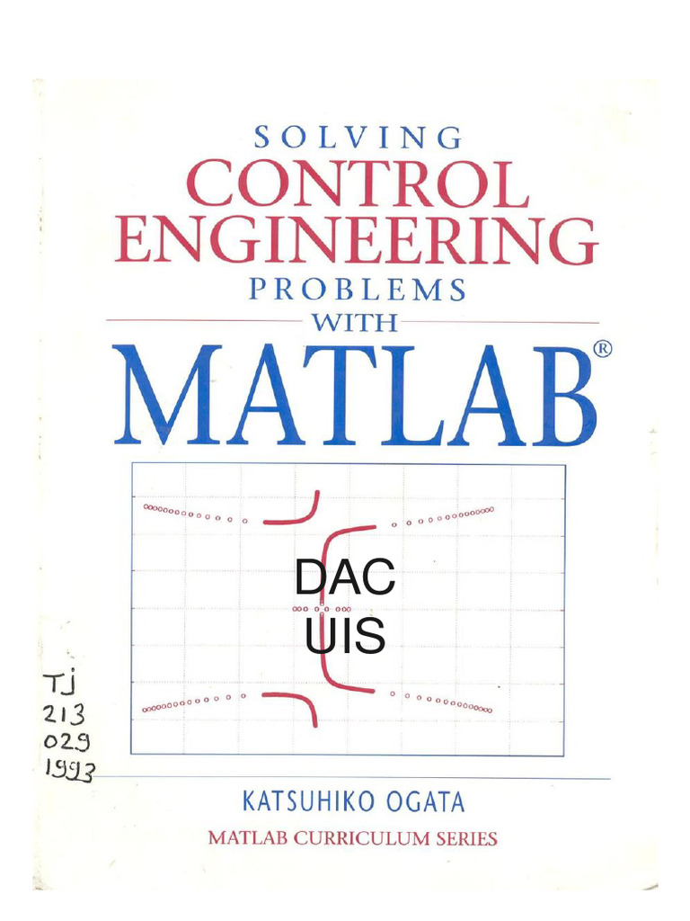 BOOK - Solving Engineering Problems With MATLAB - OGATA | PDF BOOK - Solving Engineering Problems With MATLAB - OGATA | PDF