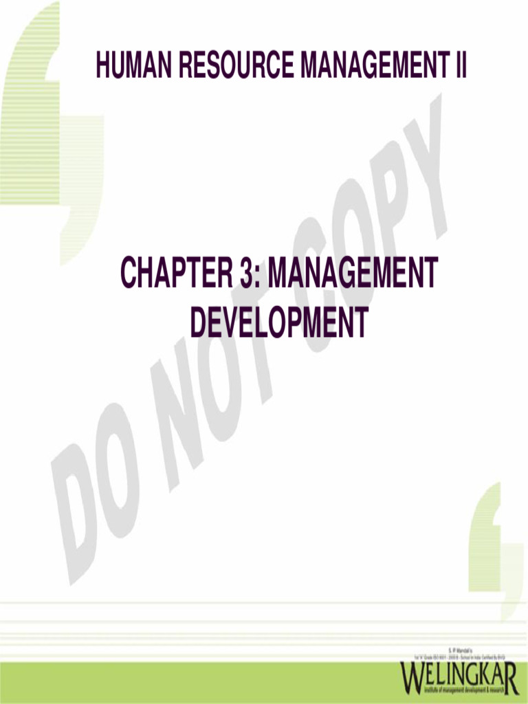 Ch3 ppt HRM 2 (1) | PDF | Learning | Behavior Modification