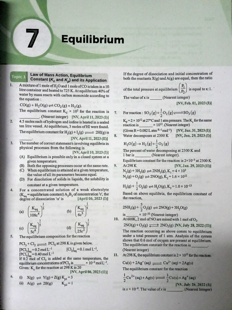EQB PYQs JEE | PDF