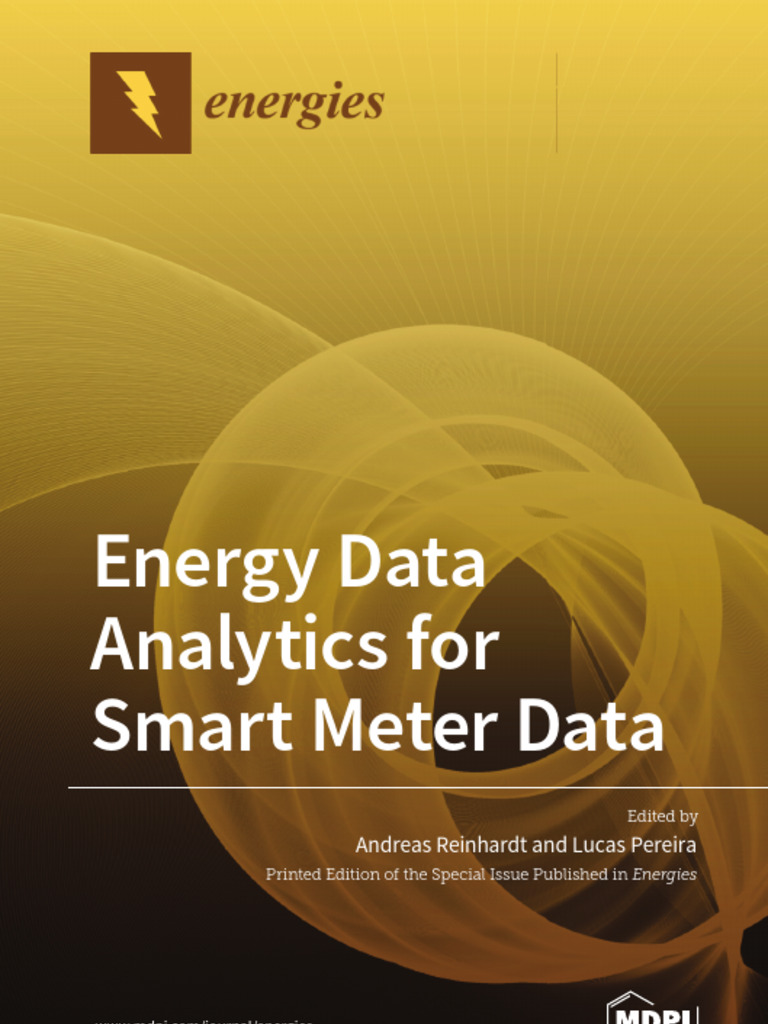 Energy Data Analytics For Smart Meter Data Andreas Reinhardt Lucas Pereira Pdf