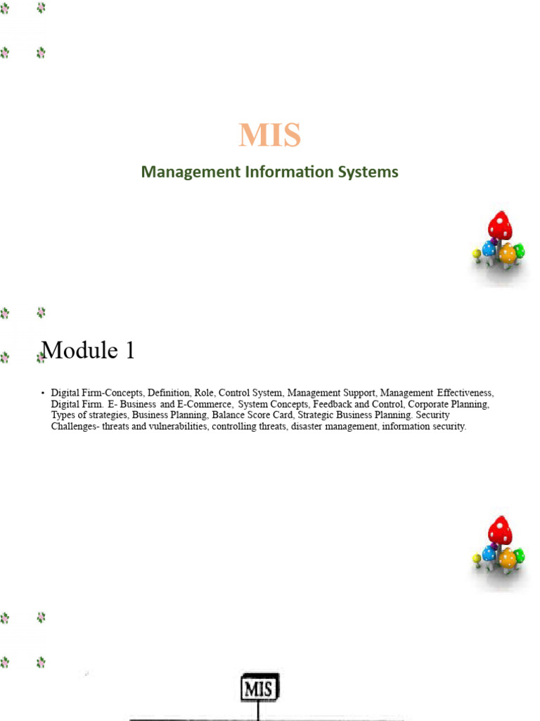 MIS Module 1 | PDF | Key (Cryptography) | Encryption