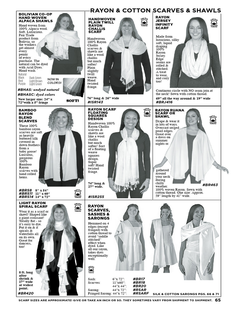 Catalog NP 2018 65 79 | PDF | Yarn | Scarf