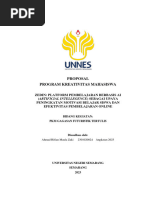 Lidm 2024 - Divisi Inovasi Teknologi Pendidikan - 001038 - Team Ignatius - Proposal | PDF