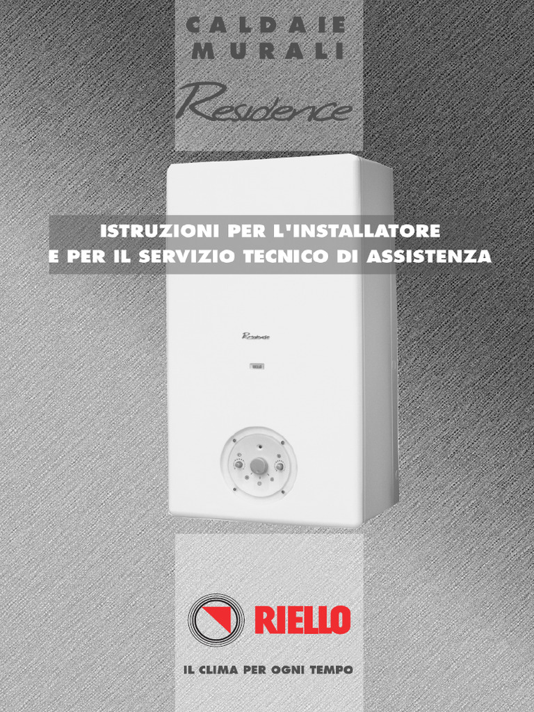 Riello Residence 24, 28kis | PDF