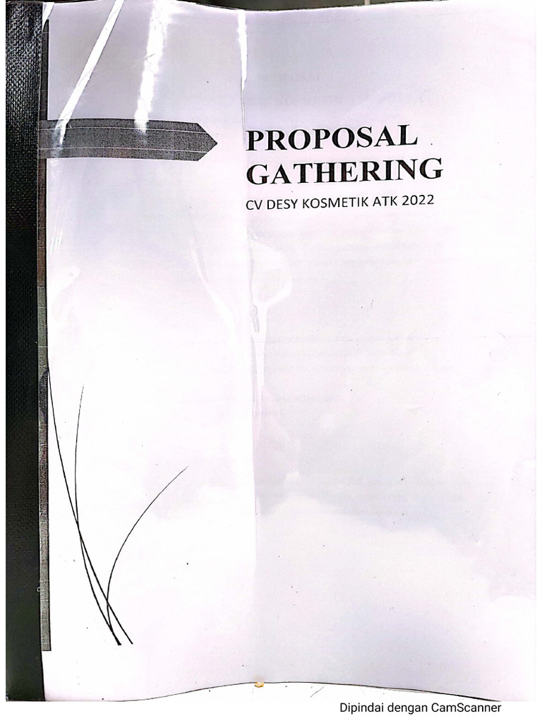 Proposal Gathering CV - Desy Cosmetik Tangerang | PDF