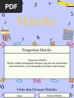 10+ Jenis-Jenis Matriks - Pengertian, Contoh, Dan Gambarnya | PDF