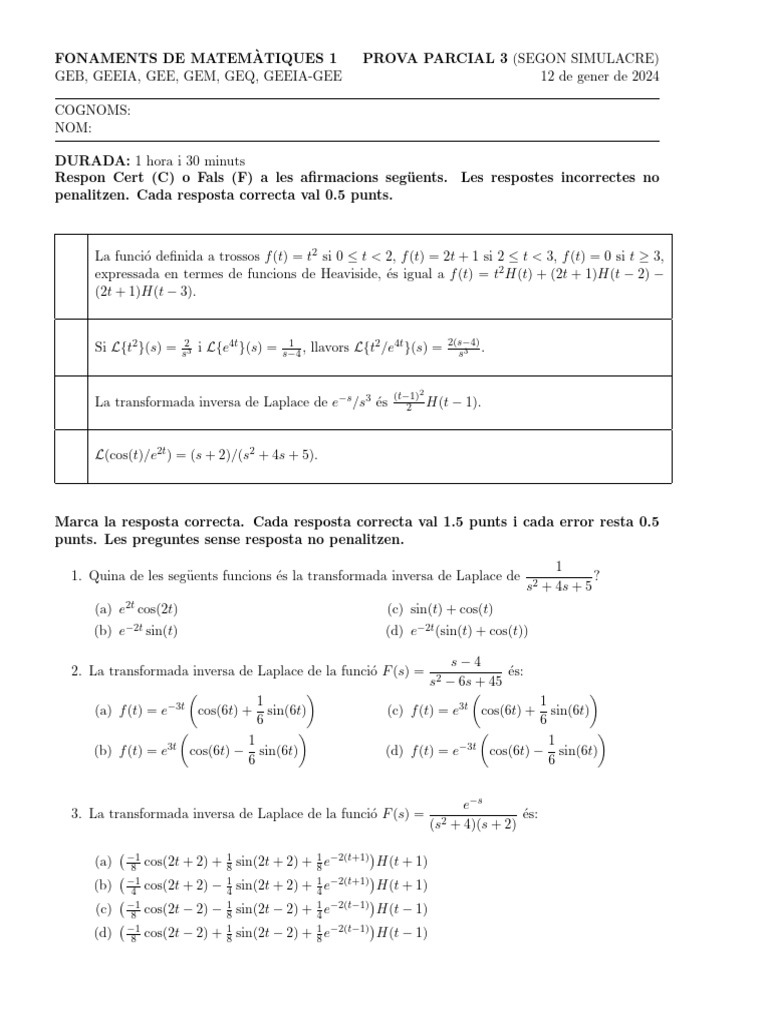 FM1 PAC3 Simulacre2 | PDF