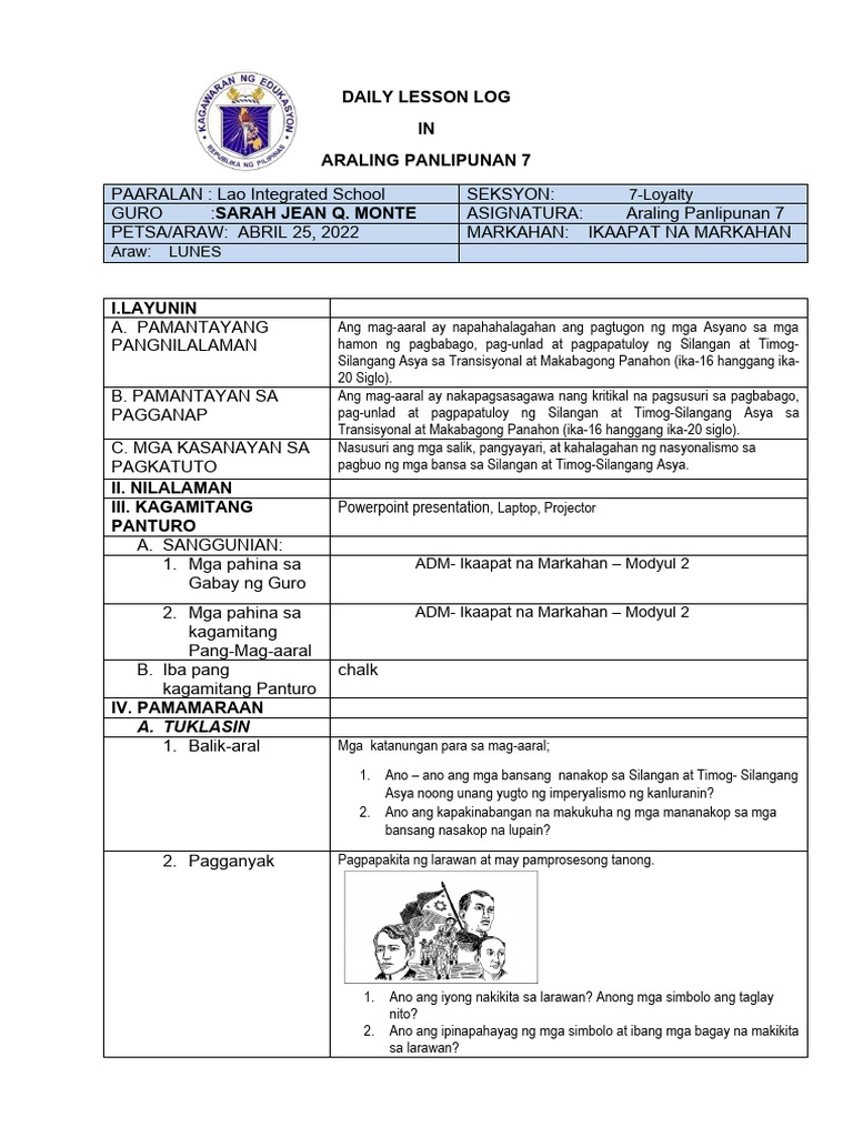 Ap Q4 Mod 2 DLL | PDF