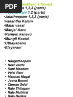 Sandilyan Novels | PDF